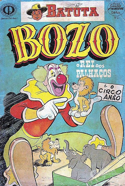 José Vasconcelos, o primeiro palhaço Bozo do Brasil ~ Memórias ...