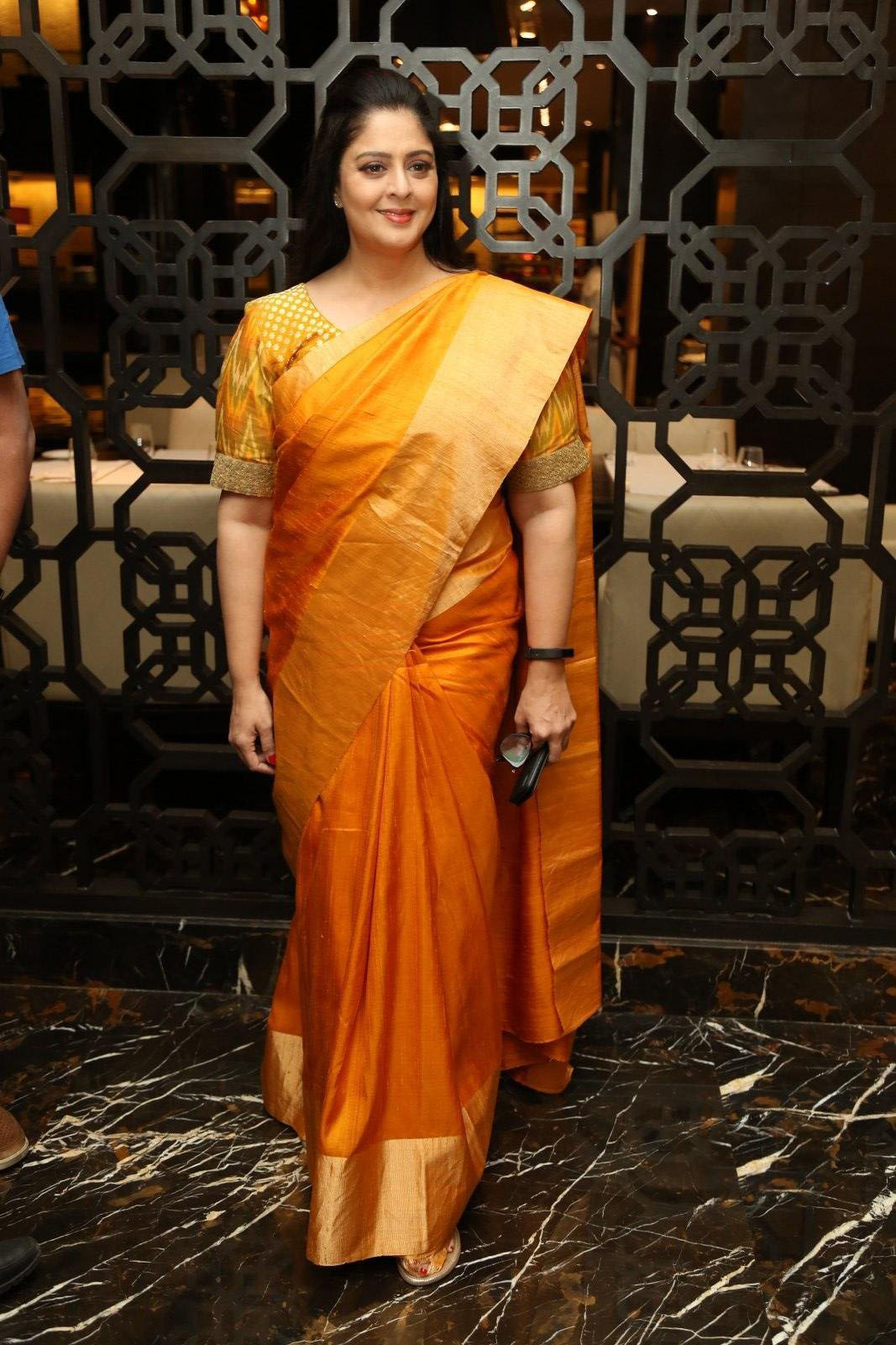 Actress Nagma Images At TSR National Film Awards 2019 Press Meet