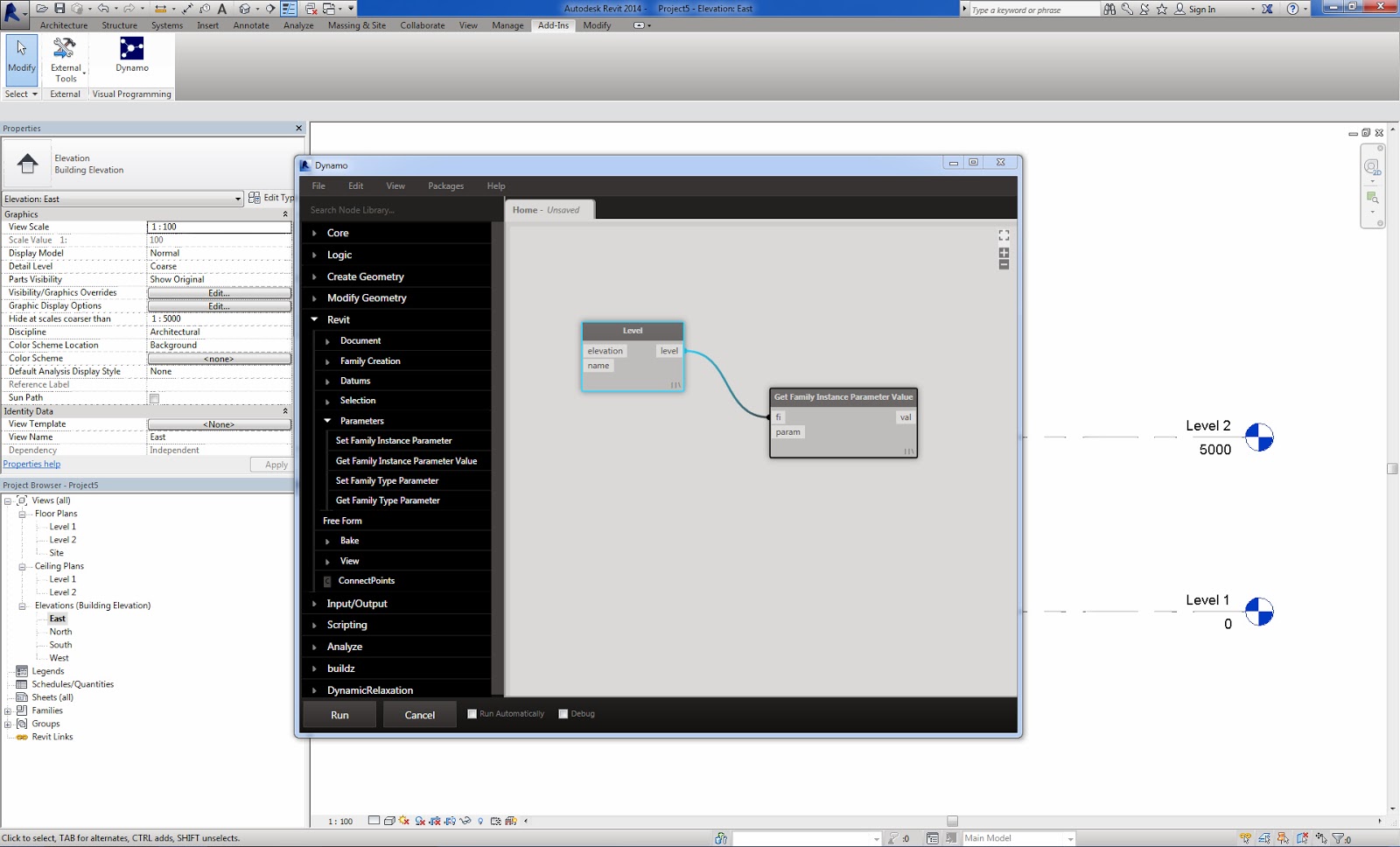 Revit3dsmax: Revit Dynamo