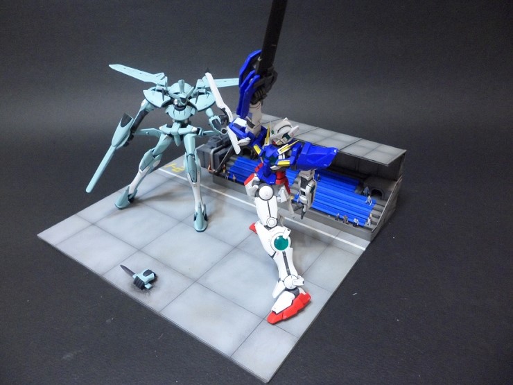 TORI the Modeller: FIRST PHASE. GUNDAM EXIA vs AEU ENACT(1/144,BANDAI)