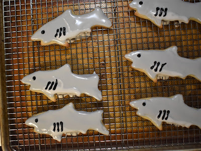 JAWS-ome Iced Sugar Cookies