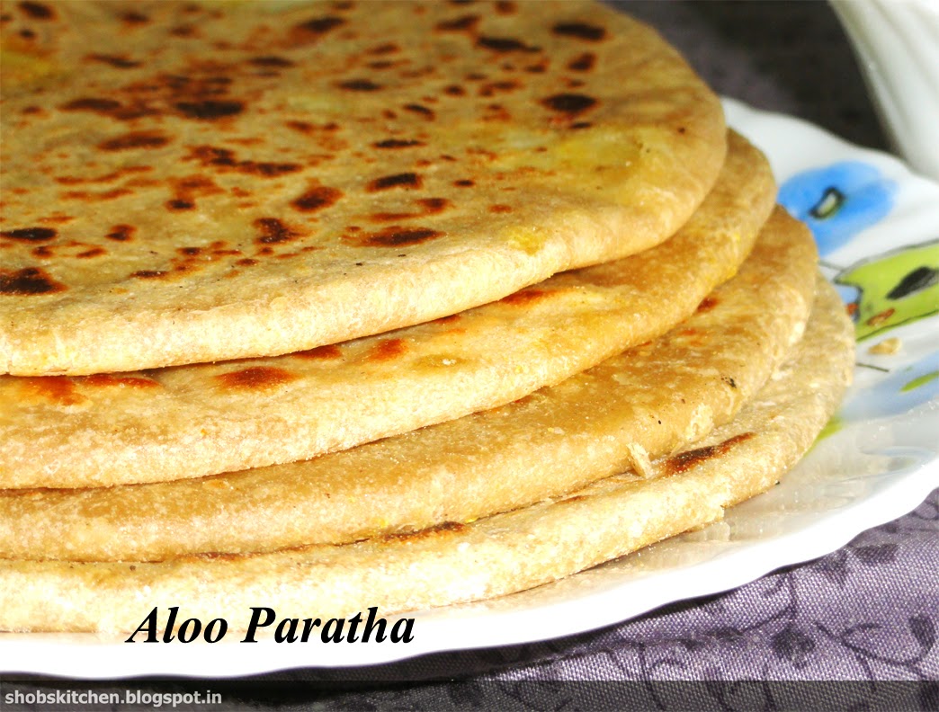 Aloo Paratha - ShobsKitchen