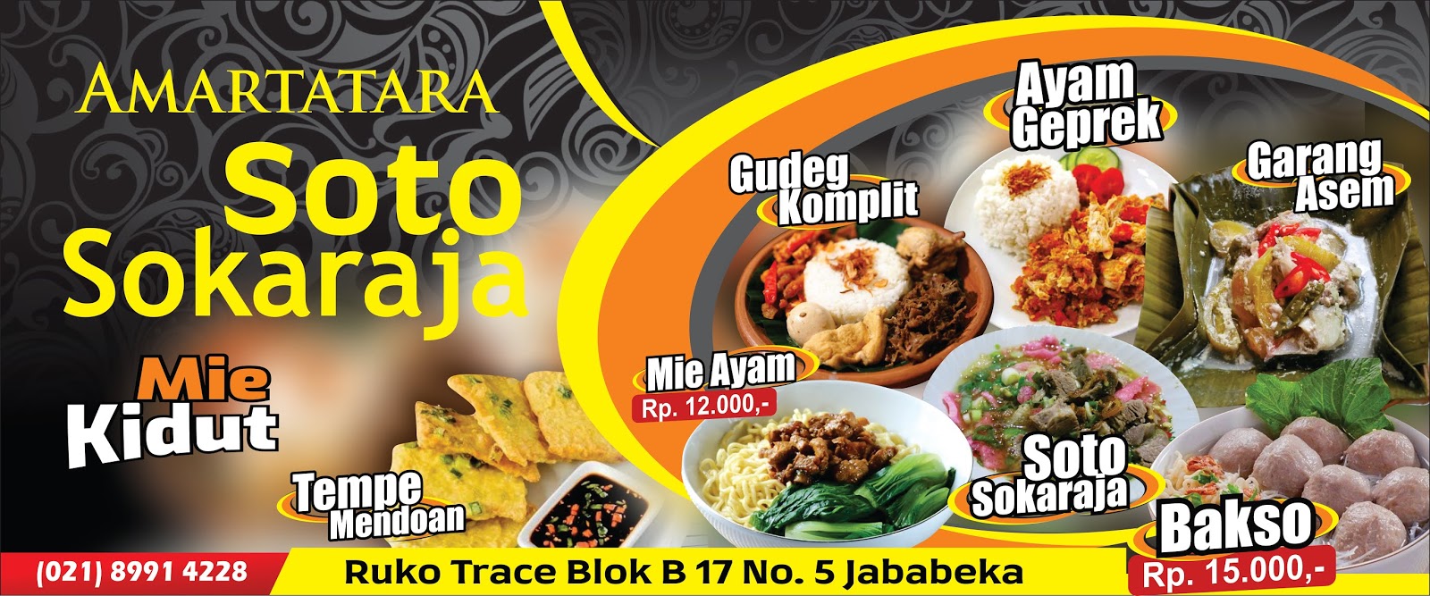 Desain Spanduk Soto Ayam Ruang Ilmu