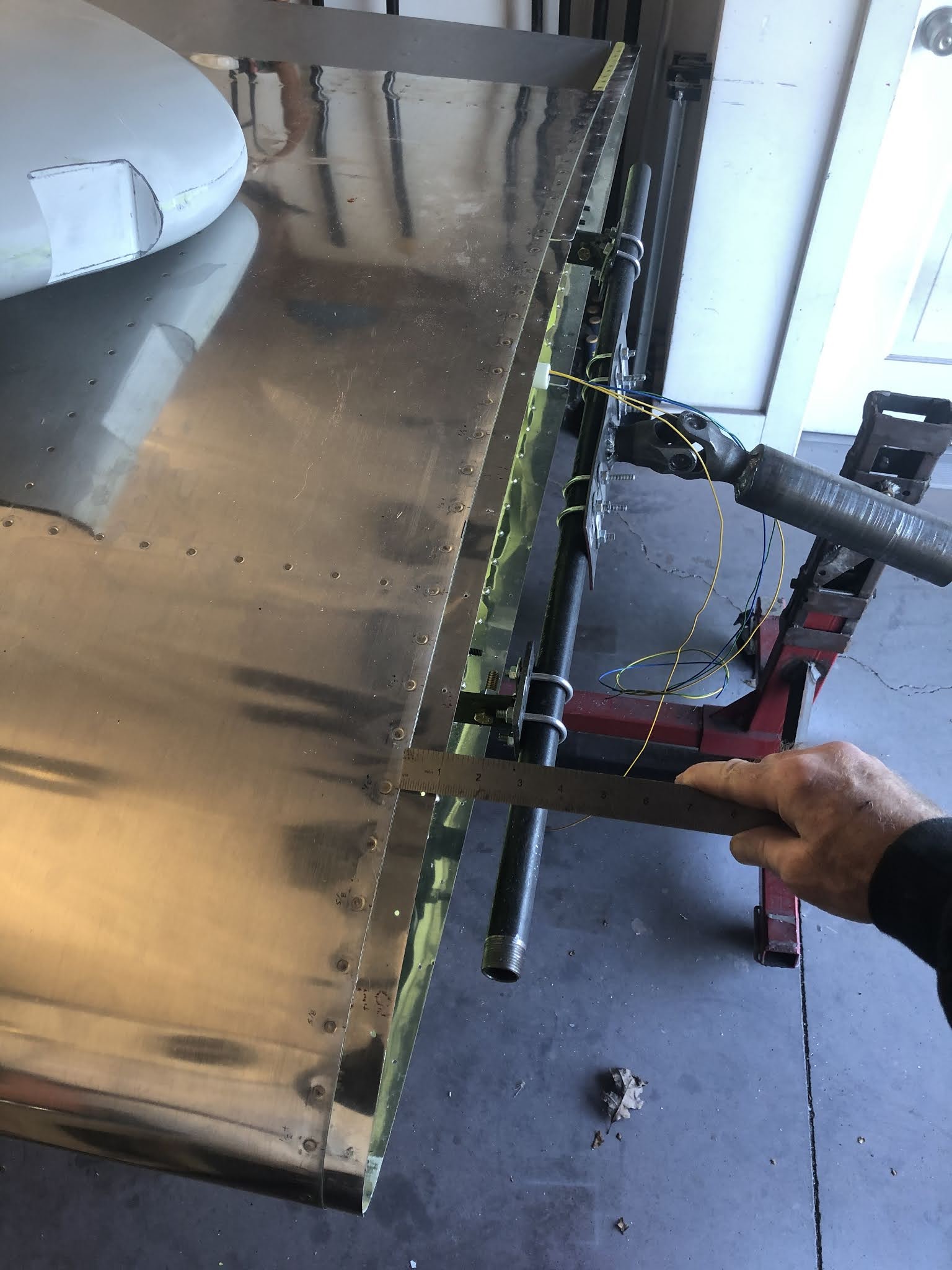 N6408C Bearhawk 4 Place Builders Log: Installing the Hoerner Wing Tips