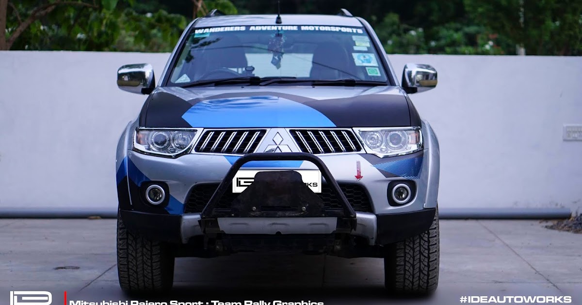 Rally Team Livery: Mitsubishi Pajero Sport | IDE Autoworks