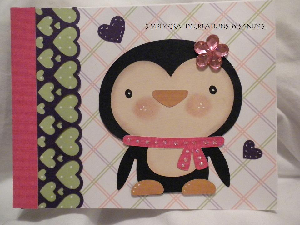 Simply Crafty Creations by Sandy S.: Penguin Blog hop using Cricut ...