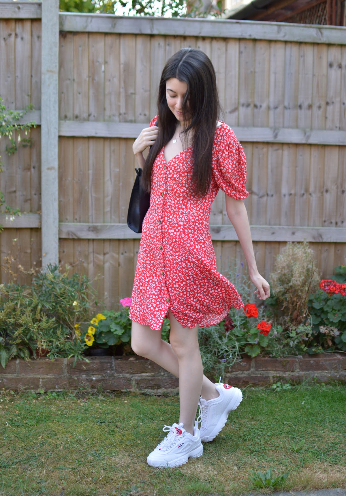 Red Dress & Trainers | Inspirations have I none