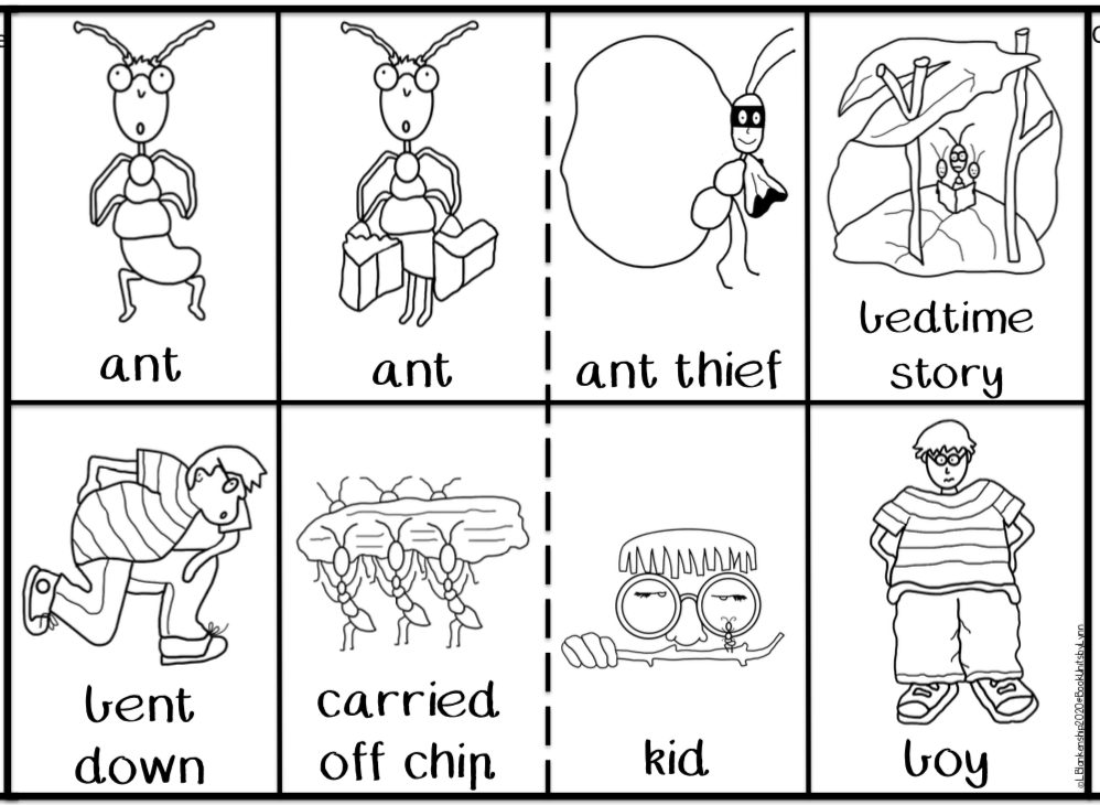 HEY, LITTLE ANT BOOK CRAFT ~ Book Units by Lynn