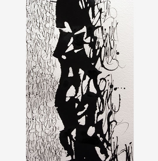 caligrafia, arte y diseño: Denise Lach, la maestra de la textura.