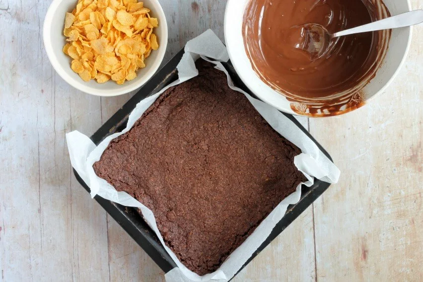 Chocolate Cornflake Slices - A Cornish Food Blog | Jam and Clotted Cream