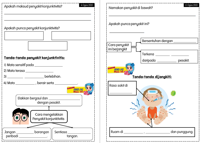 bit by bit: Bahan PdPR Pendidikan Kesihatan Tahun 2 - Penyakit ...