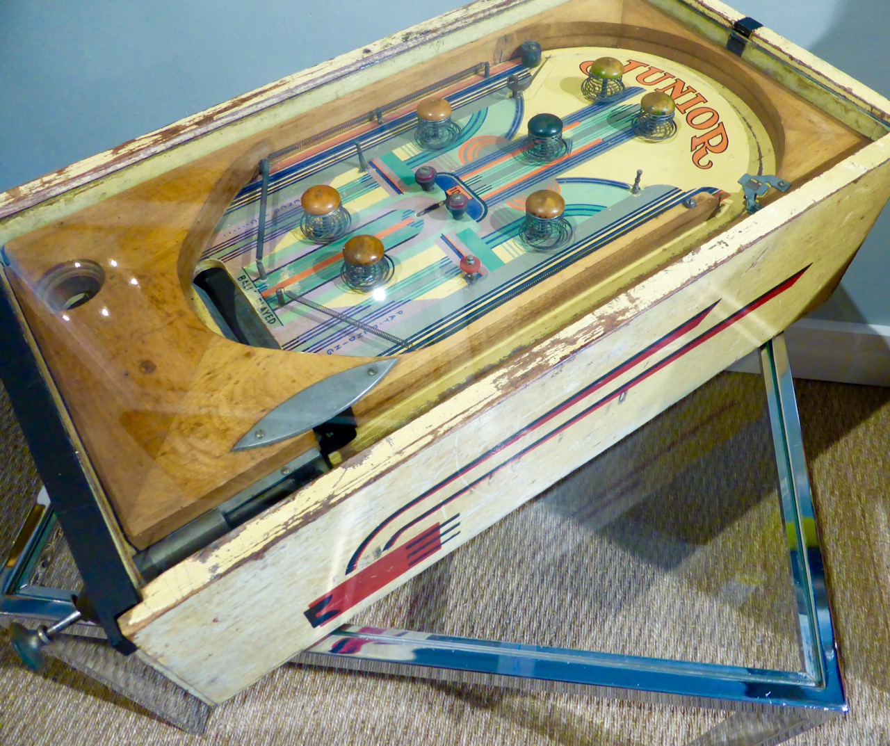 MICHAEL THOMAS : Genco 'Junior' Table Pinball Game