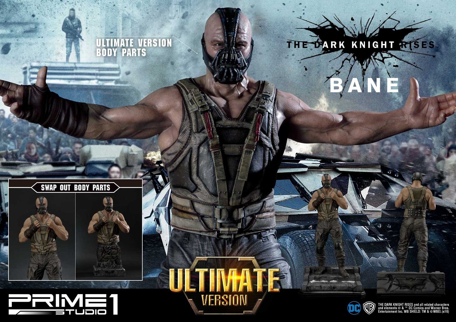 The Dark Knight Rises - Bane 1/3 (Prime 1 Studio)