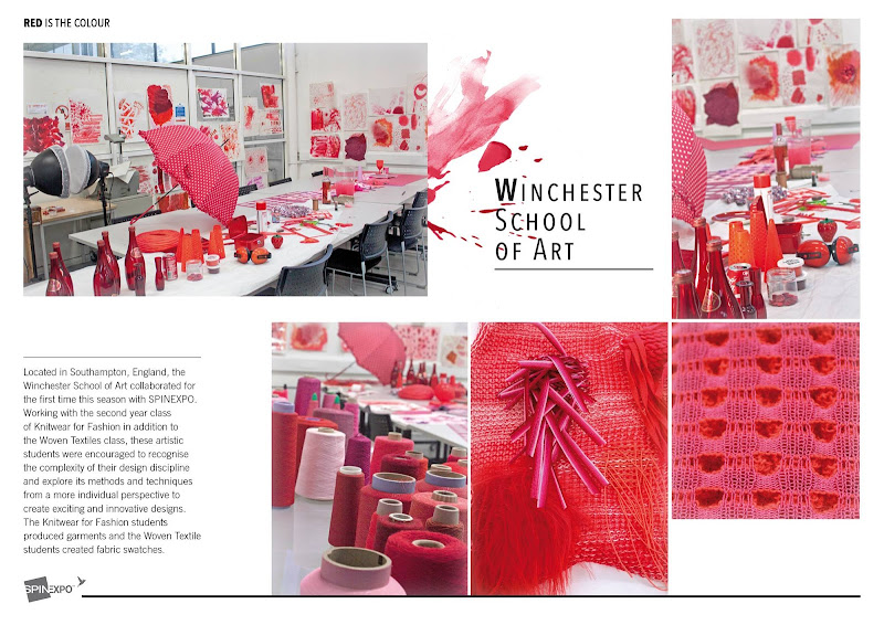 FASHION VIGNETTE: TRENDS // SPIN EXPO - RED IS THE COLOUR . 2017