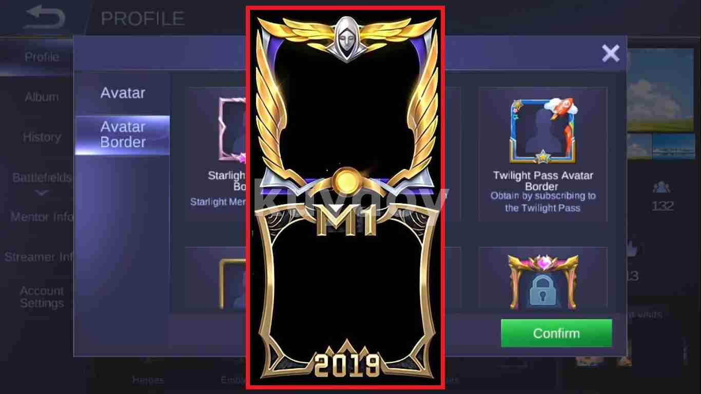 Script Border Mlbb 2.0 |M1 Border Dan Lesley Legend Border - Bro Gamers
