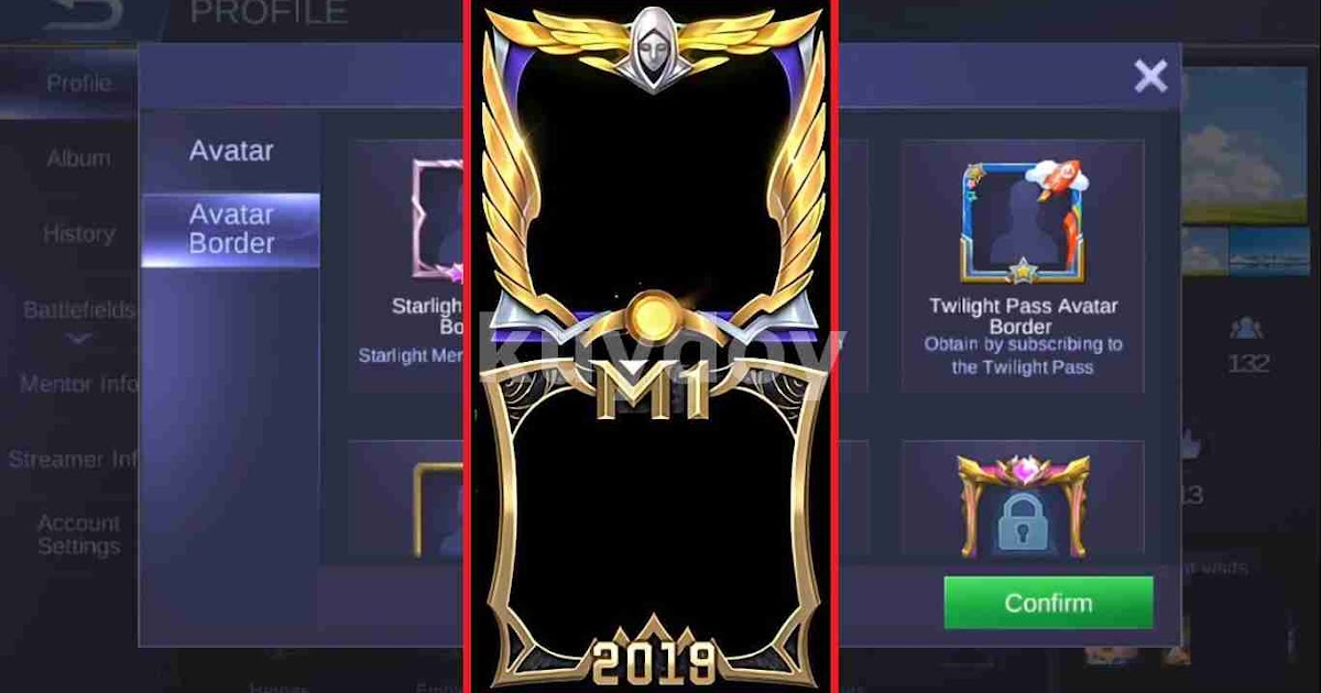 Script Border Mlbb 2.0 |M1 Border Dan Lesley Legend Border - Game Seru