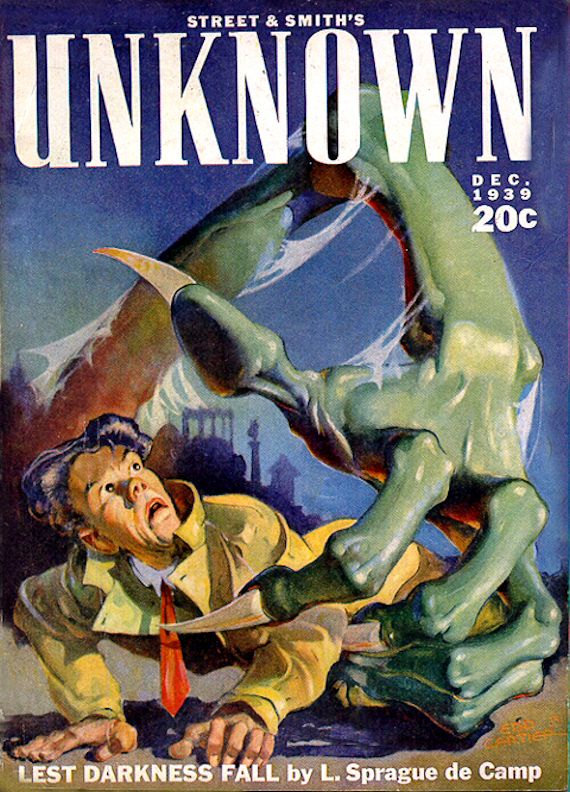 El Descanso del Escriba: Unknown/Unknown Worlds, revista Pulp clasica
