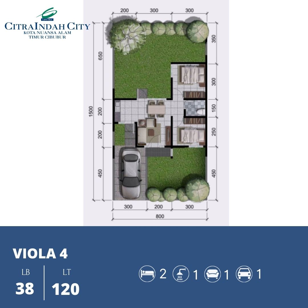 Bukit VIOLA Citra Indah City mulai dipasarkan - mulai 446 jt an - Citra ...