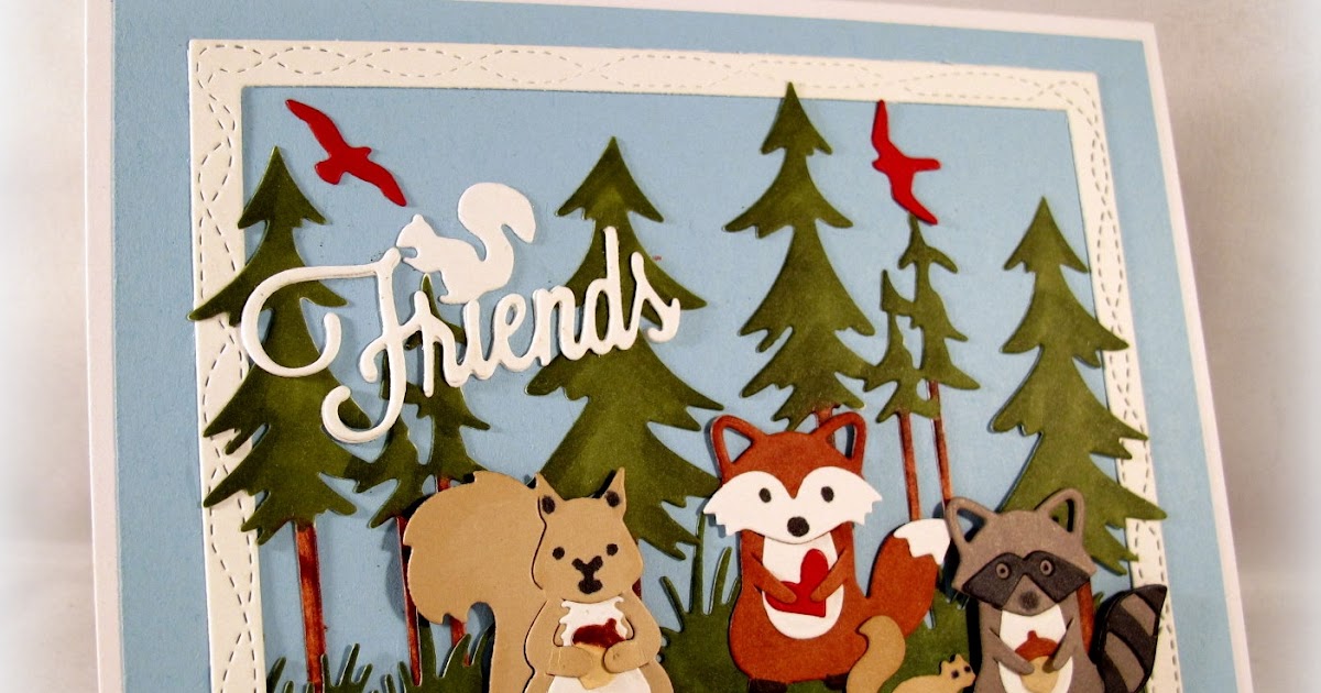 DAR'S CRAFTY CREATIONS: Sisterhood of Crafters - Forest Friends