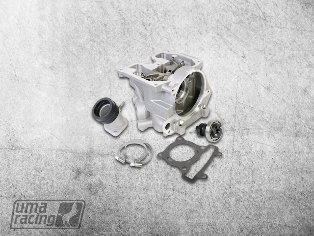UMA RACING SUPERHEAD (IN 23/ EX 20) for YAMAHA T135 / LC 135/ SNIPER ...