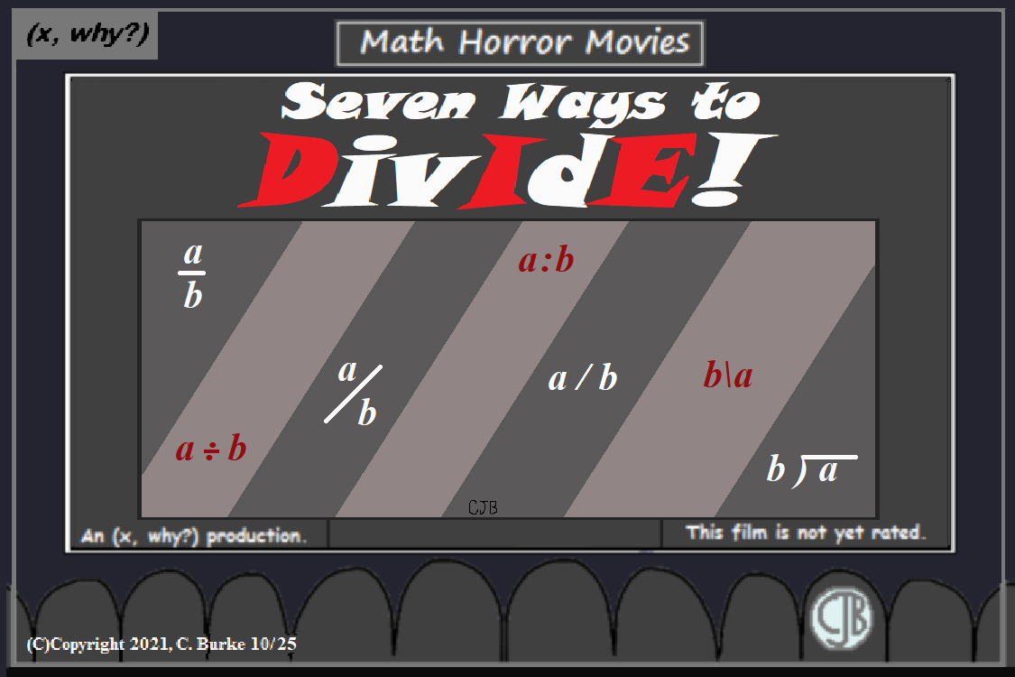 (x, why?): Math Horror Ways: Seven Ways ...