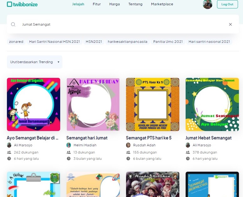 Cara Sederhana Membuat Twibbonize Bingkai Foto Untuk Twibbonize Keren ...