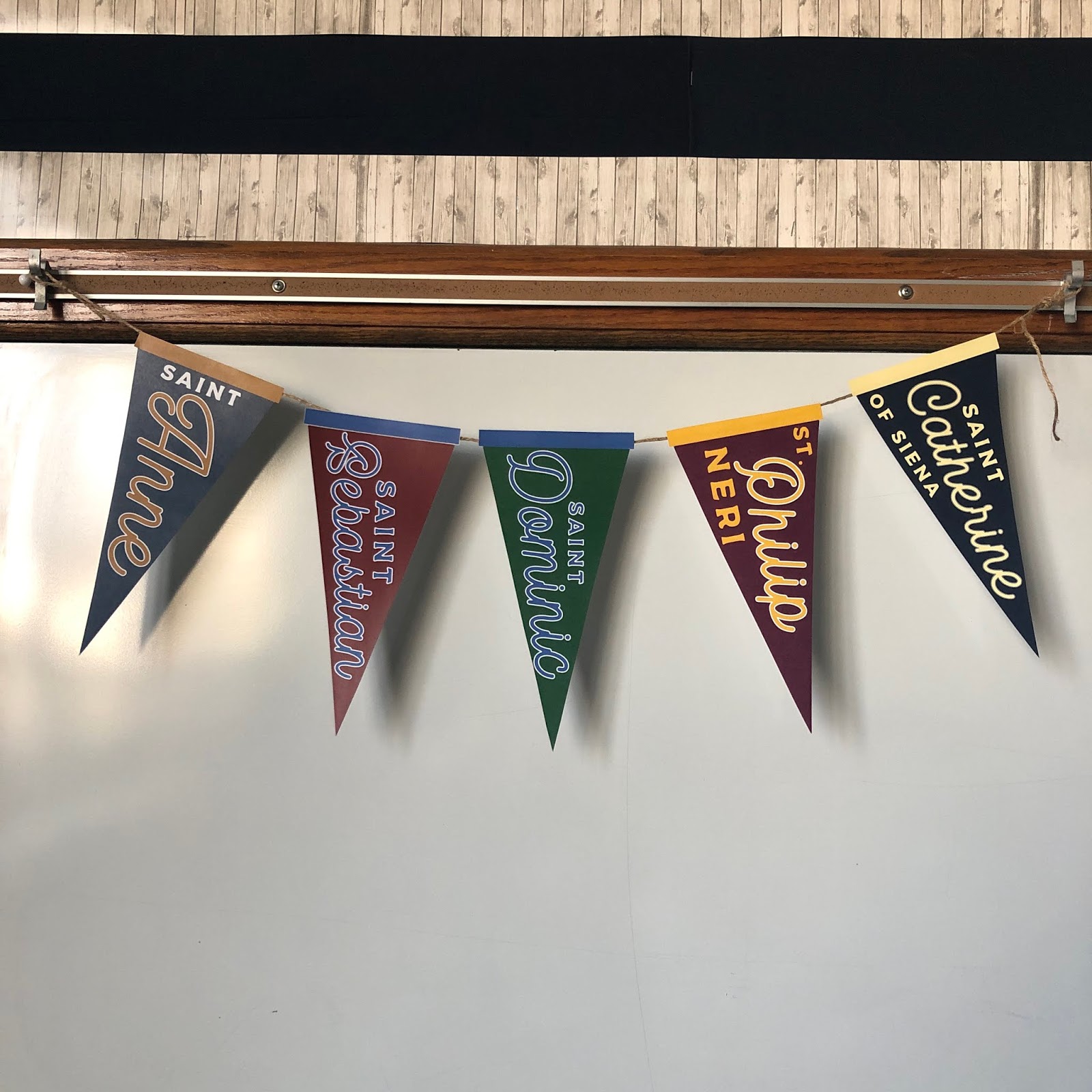 Look to Him and be Radiant: Saint Pennants {Perfect for Catholic ...