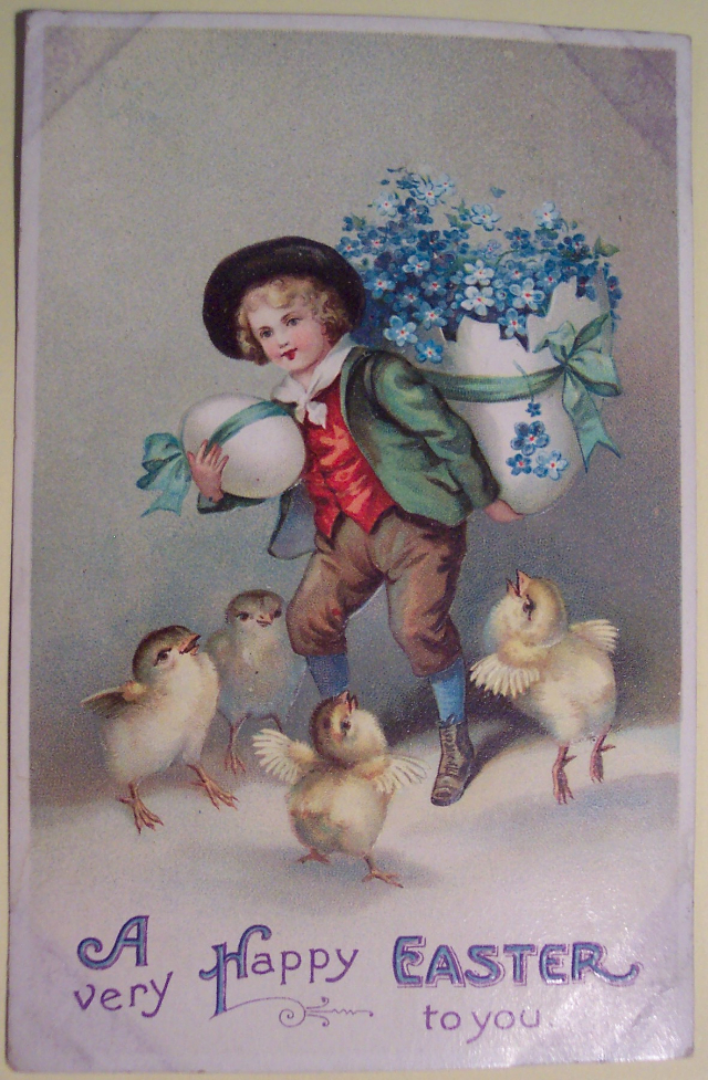 A Collection of 50 Lovely and Fun Easter Cards From the Turn of the ...