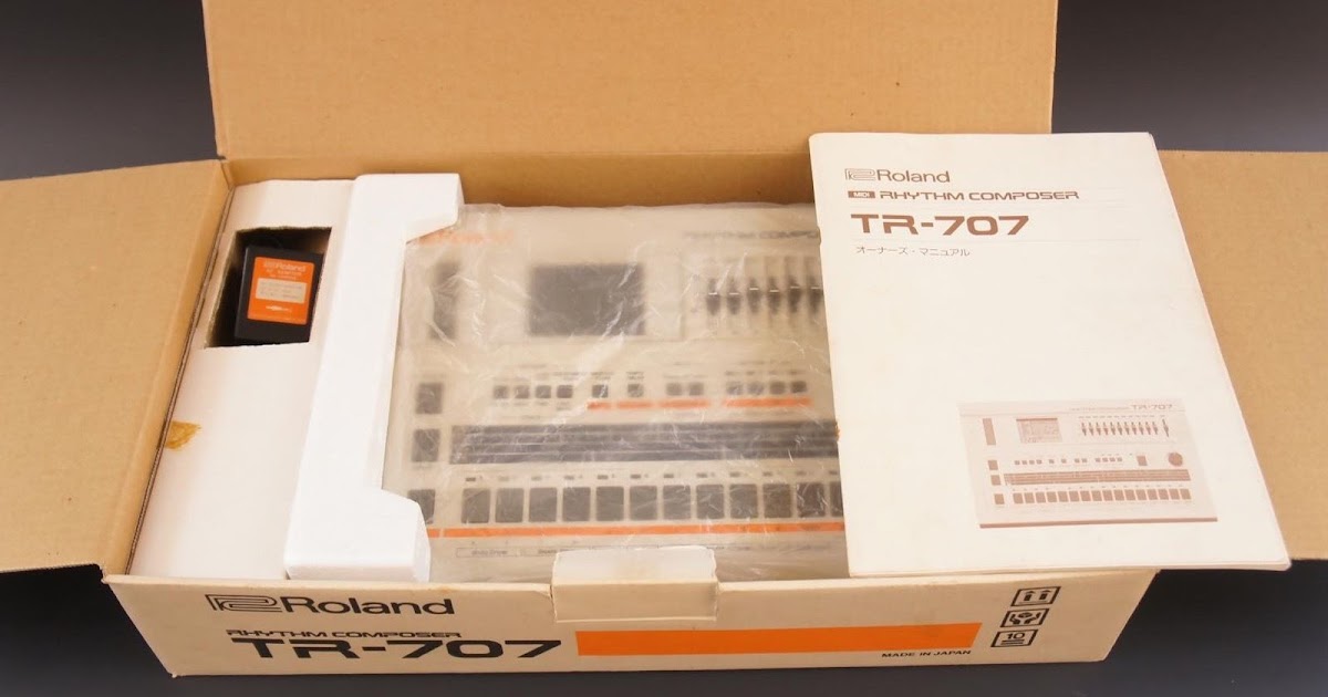 MATRIXSYNTH: Roland TR-707 w/ Original Box