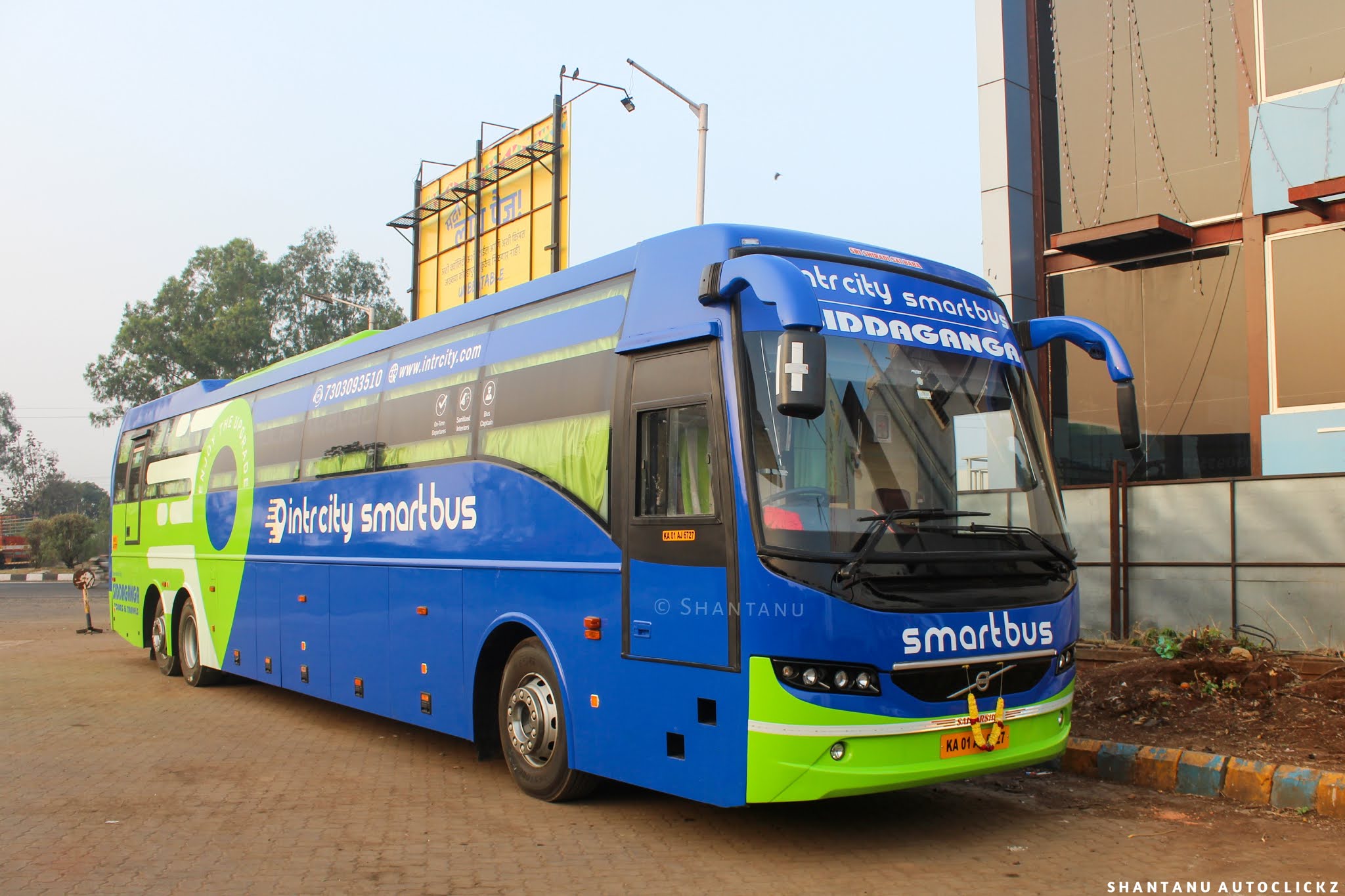 Shantanu Autoclickz: Exclusive! Siddaganga Tours & Travels - Intrcity ...