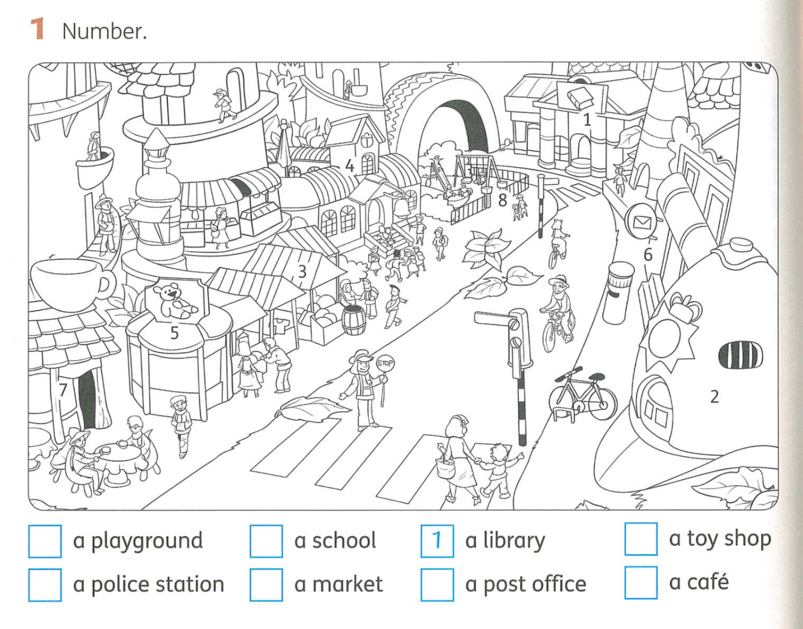 Inglés 3º Instituto Mercedes Pacheco: Unit 1 - Places in town