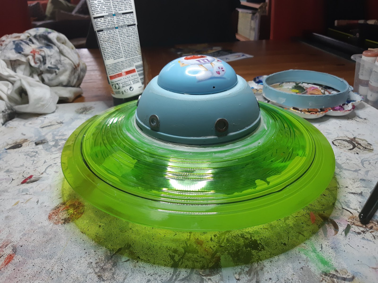 Pijlie´s Wargames Blog: Haunebu Type II FINISHED!!!!