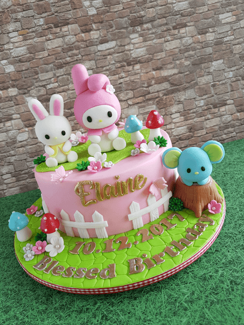 CHUCAKES : My Melody Cake 4