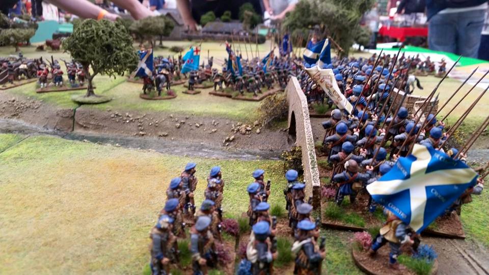 The Camlachie Wolfe: English Civil War game at Claymore.