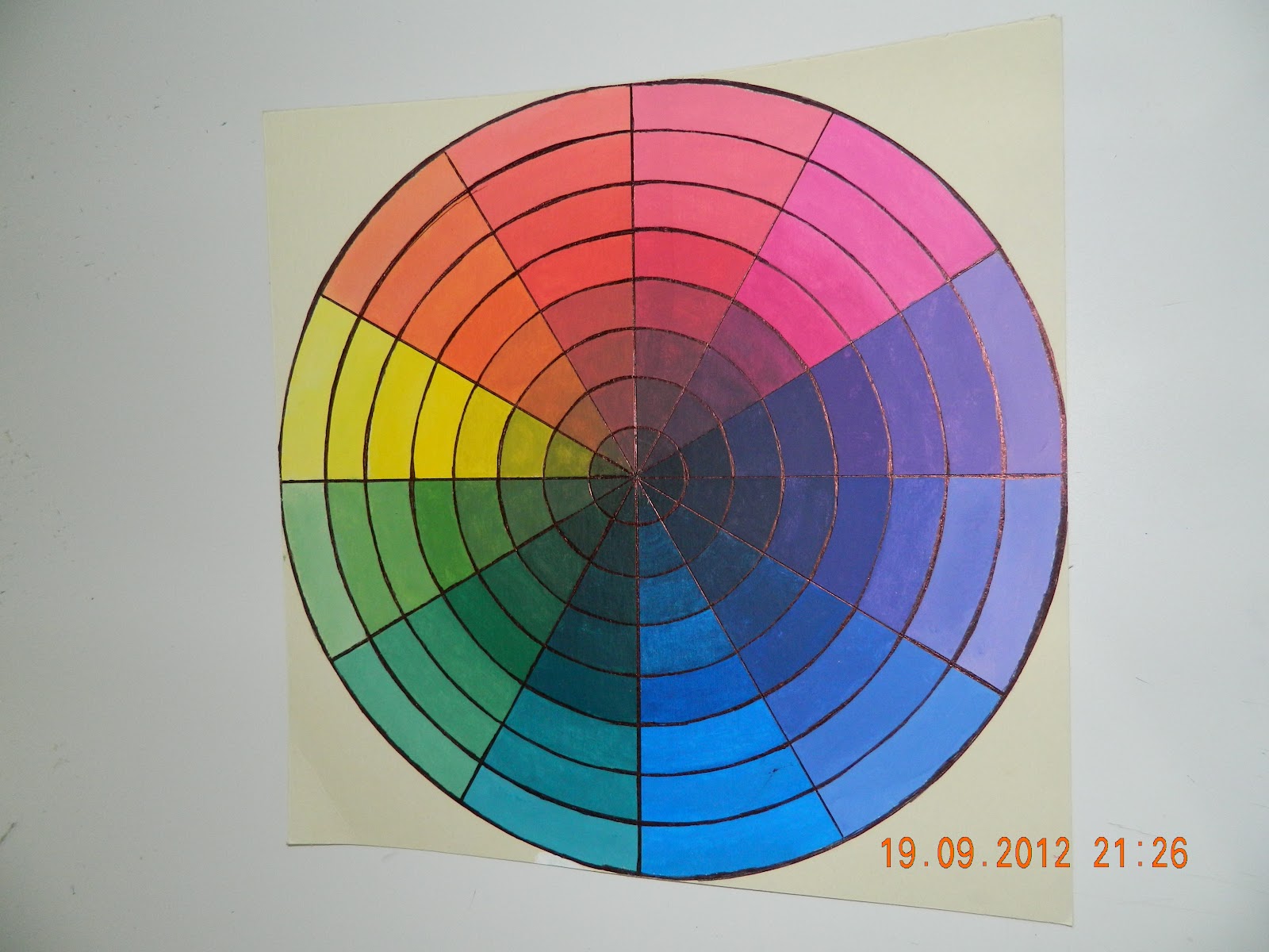 Fundamentos del Diseño 1: Círculo Cromático