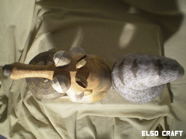 ELSO CRAFT: Scrat Papercraft (Ice Age)