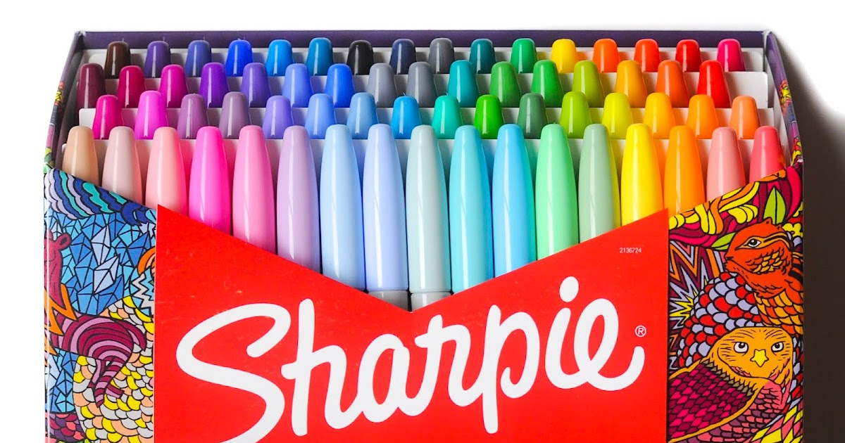 65 Sharpie Markers The Ultimate Collection Swatches and Review | Jenny ...