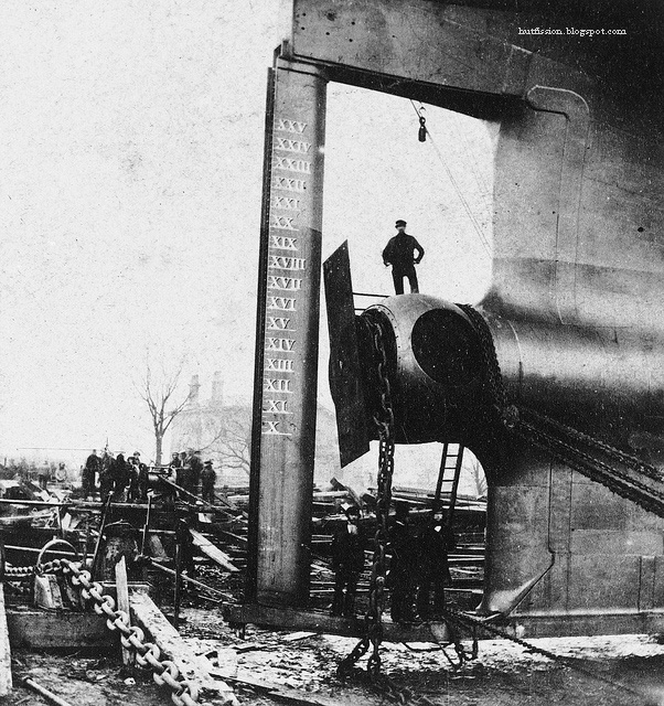 Construction Of Giant Ship SS Great Eastern