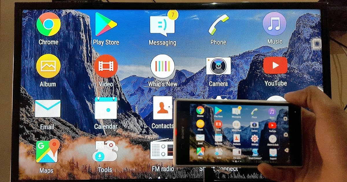 HOW TO CONNECT MOBILE PHONE TO TV || SHARE MOBILE PHONE SCREEN ON TV ...