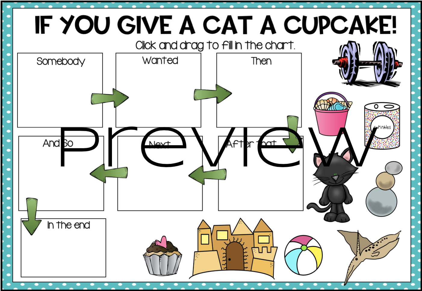 1st Grade Hip Hip Hooray!: If You Give A Cat A Cupcake!