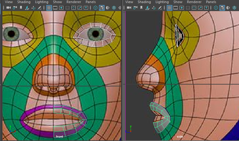 Craig Lang's Art (CGA): Maya: Head Modelling