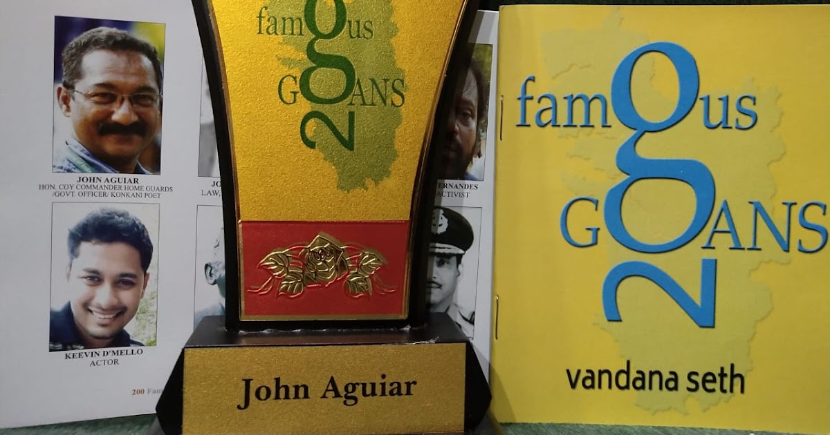 JOHN AGUIAR: 200 Famous Goans by Vandana Seth