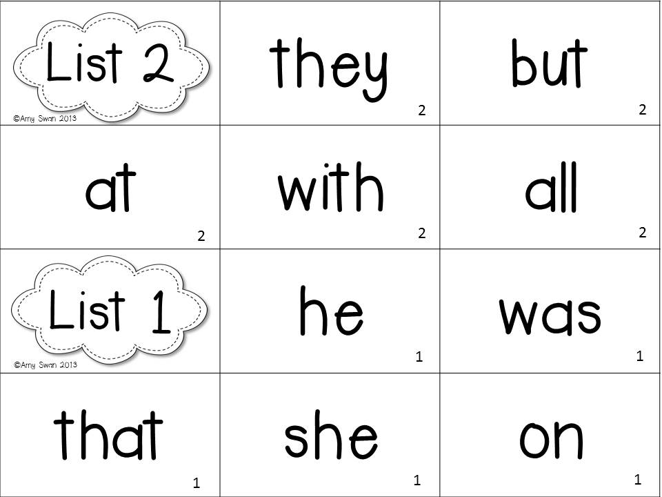 Happy Teacher Heaven: Camera Words Sight Word Folder System