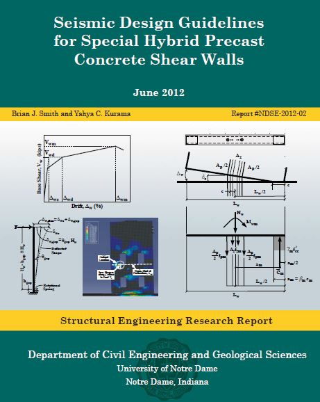 Seismic Design Guidelines for Special Hybrid Precast Concrete Shear Walls