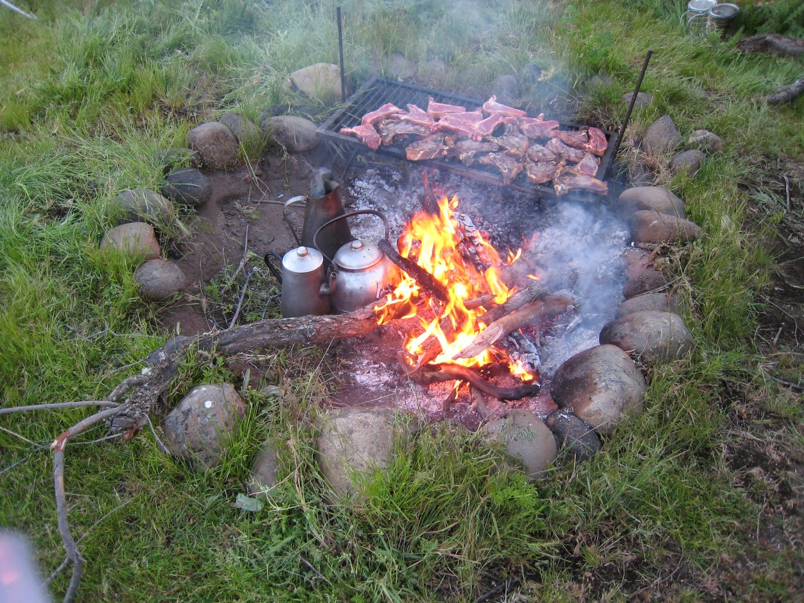 Ride the Wings of Morning: 14 (hot) Tips for cooking on an open fire: