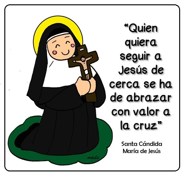 Mis ilustraciones: Santa Cándida María de Jesús