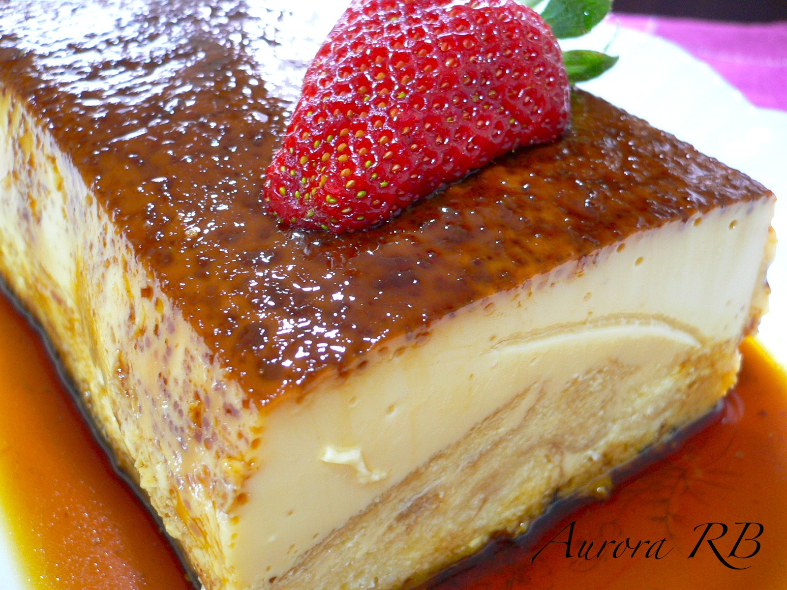 Las recetas de Aurora: Pudin casero