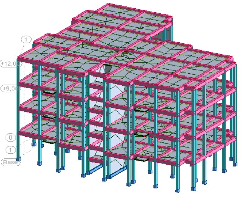 Conception et calcul de la structure en béton armé d’un bâtiment R+3 ...