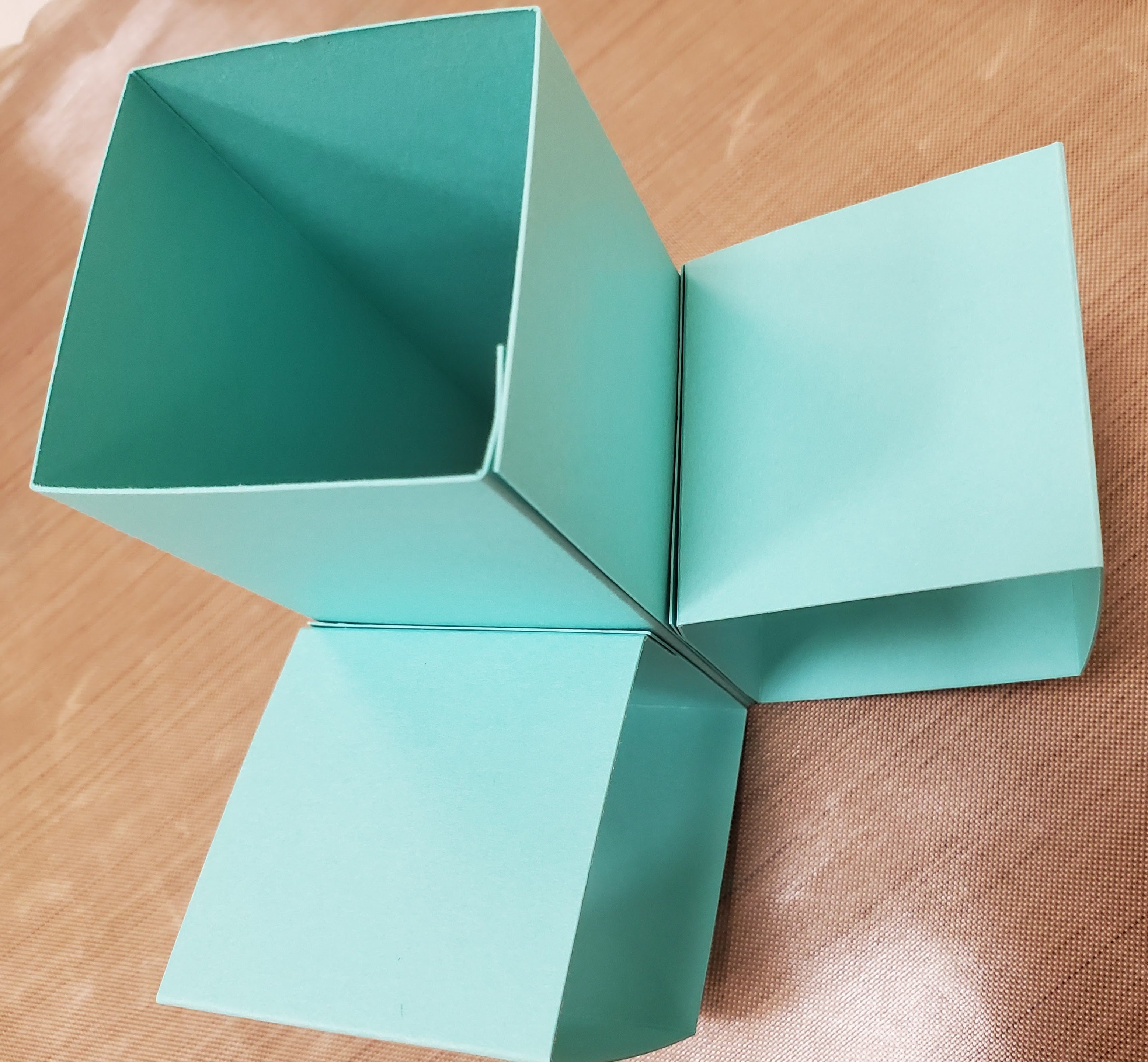 Sharon It With You: Video #10 Cube Card Tutorial using one piece of 8-1 ...