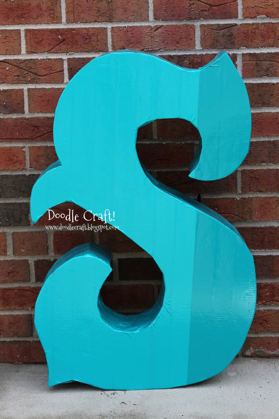 Diy Cardboard Monogram Letters :: Keweenaw Bay Indian Community